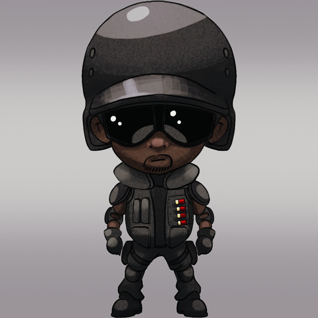 Rainbow Six Siege Chibi Avatar –Castle PS4 — buy online and track price ...